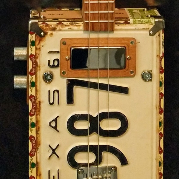 Resonator 4 String Cigar Box Guitar. Tejas Cigar Box Guitar Co. San ...