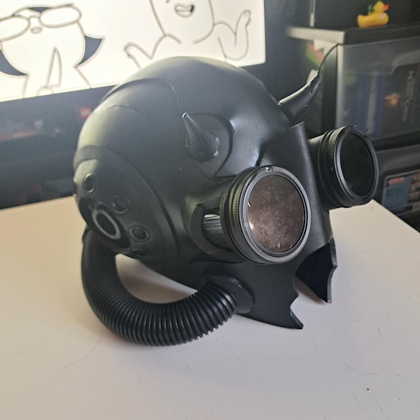 Impera Era Nameless Ghoul / Ghoullette Helmet - Handmade Cosplay Helmet ...