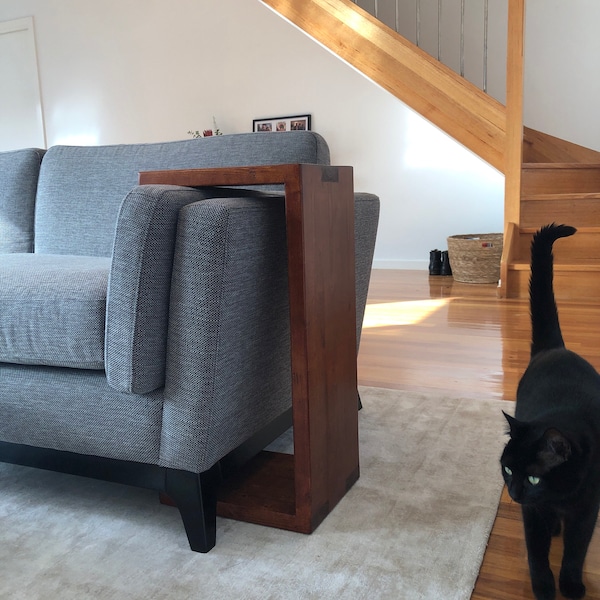 Side Table for Couch Arm Table for Sofa Arm Chair Arm Rest Table ...