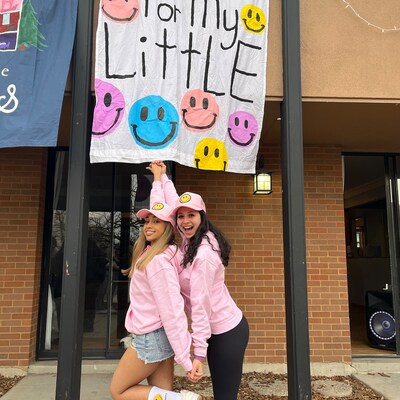 Sorority Smiley Face With Sorority Name Choose Happy Smiley - Etsy