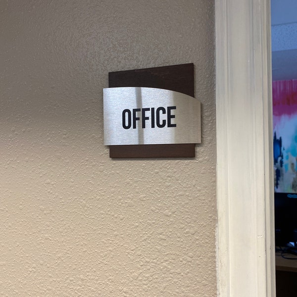 Bsign - Custom Office Door Sign - Personalized Door Plaques - Custom ...