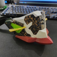 3D Model of Cyborg Mask V2 for 3dprint - Etsy Canada