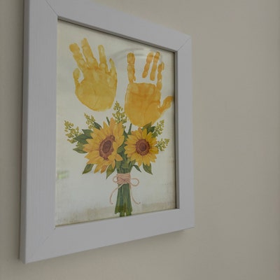 Bee My Valentine / Handprint Footprint Art / Happy Valentine's Day ...