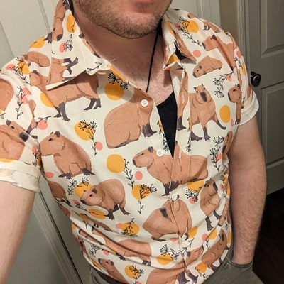 Bunny Leopard Easter Day Hawaiian Aloha Shirts, Eggs White Happy Day ...