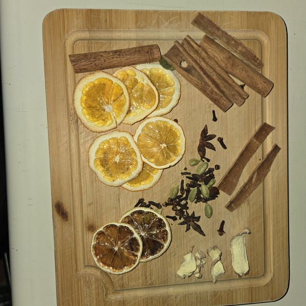 Mulled Wine + Spiced Apple Cider Kit | Mulling Spices With Dried Citrus ...