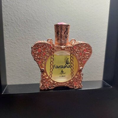 Rasha Gold Arabian Perfume Oil Sweet-floral Woody Scent by Khadlaj ...