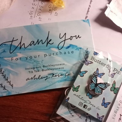 Butterfly Pin - Etsy