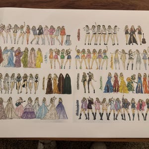 Eras Tour Outfit Digital File for Printing - Etsy UK