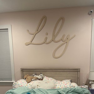 Custom Wood Name Sign for Nursery Girl Boy Over Crib Sign - Etsy