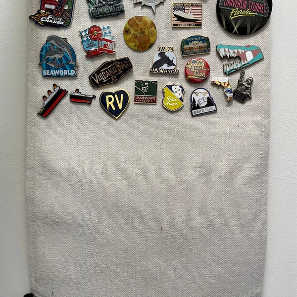 Let the Adventure Begin Custom Embroidered Pin Banner/ Enamel Pin ...