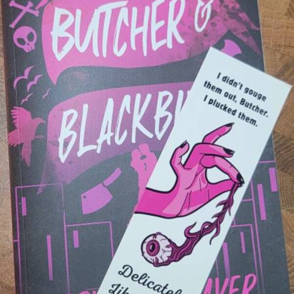 A Dowry of Blood Bookmark | Feelinstabby Shop | Dark Romance Bookmark ...