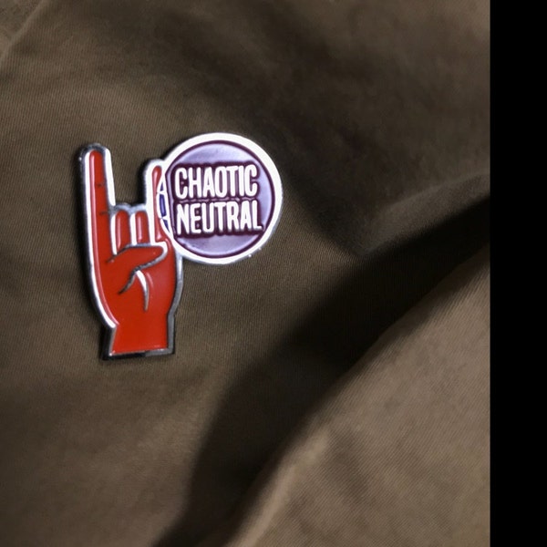 Chaotic Good RPG Alignment 1.25 Enamel Pin - Etsy