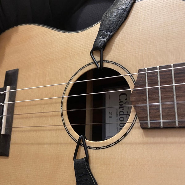 No Drill - Ukulele Strap Hook - Etsy