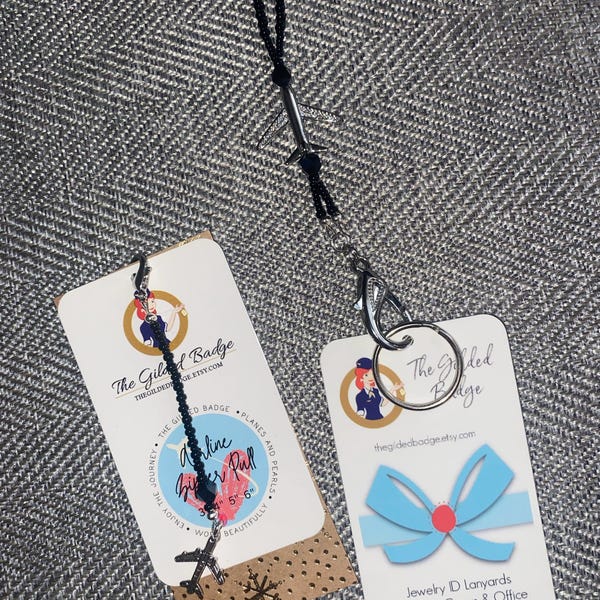 Airplane Zipper Pull (flight Attendant Jewelry, Blue Zipper Pull ...