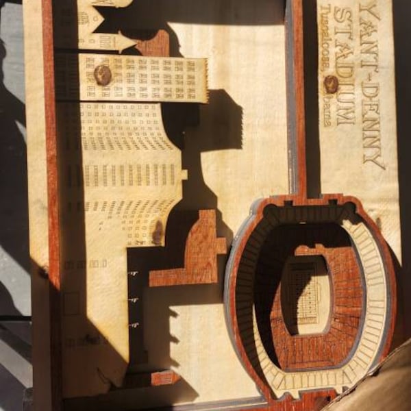 Laser Cut SVG Digital Cut File |kansas City, Missouri Skyline and 3D ...