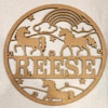 Highland Cow Wall Clock Laser Cut Files, SVG File. Vector File Ai, Cdr ...