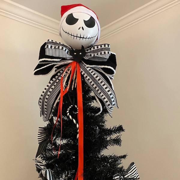 Nightmare Before Christmas Tree Topper, Jack Skellington Tree Topper ...