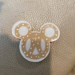 Mickey and Minnie Gingerbread Inspired Straw Topper - Etsy