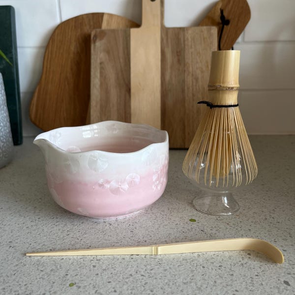 Hand Painted Cute Capybara Matcha Gift Set Matcha Bowl With Bamboo ...