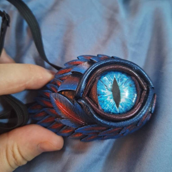 Eye Patch, Dragon, LARP, Cosplay, Steampunk, Halloween, Costume ...