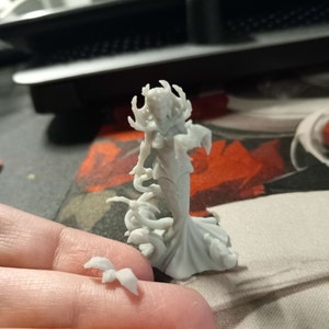 Monkey Mortar 32mm/54mm Scale Miniature with Dnd 5ed. Stats Cobramode ...