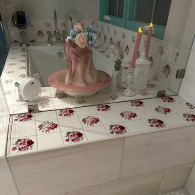 Ceramic Blue Delft Design Set of 4/ 4.25 X 4.25 - Etsy