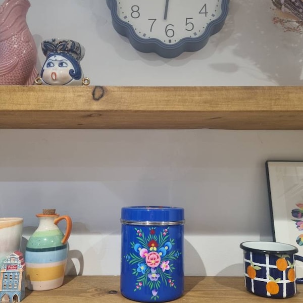 Hand Painted Masala Dabba Spice Tin, Spice Dabba, Beautiful Masala Box ...