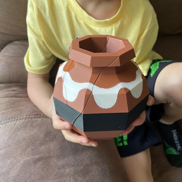 Legend of Zelda Breakable Pot With Rupees - Etsy