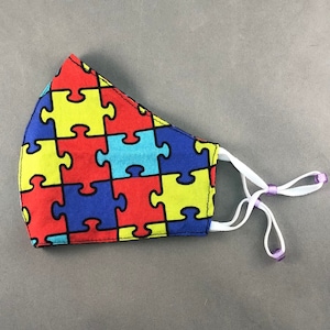 Autism Awareness Fabricpolyester Cotton Fabric/100% Cotton - Etsy
