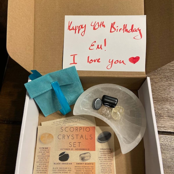 Crystal Craft Kit DIY, Craft Kit With Crystals, Crystals Date Night Box ...