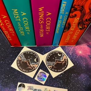ACOTAR Officially Licensed Sticker to the Stars Who Listen - Etsy