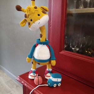 Crochet Pattern Cute Giraffe Melvin Doll PDF - Etsy