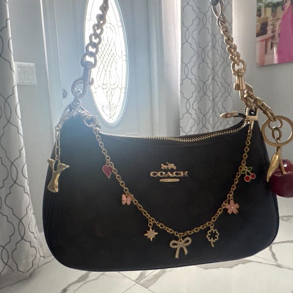 Design Your Purse Charm Chain/handbag Charm Chain/purse Charm Accessory ...