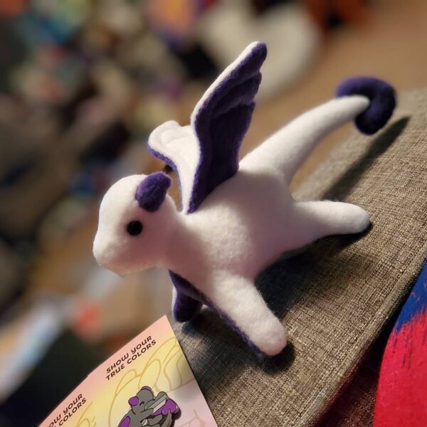 LGBT+ Miniature Plush Dragons 7 Inch Hand-sewn - Etsy