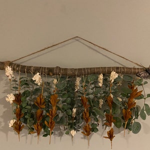 Eucalyptus Wall Hanging-boho Decor-wall Hanging Eucalyptus-bohemian ...