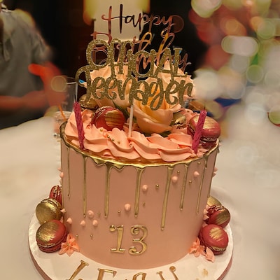 Official Teenager Cake Topper 13 Birthday Cake Official - Etsy