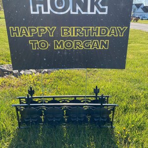 SPACE Inspired Yard Sign STAR Birthday Party Sign Party - Etsy