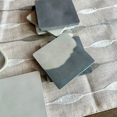 Concrete Tray Organic Shape Small Tray Asymmetrical Tray Jewelry Tray ...