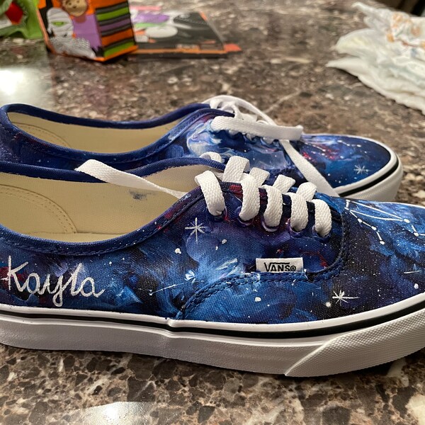 Libra Constellation Shoes, Custom Astrology Shoes - Etsy