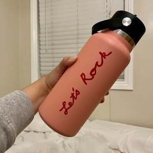 The Pink Opaque Vinyl Sticker, I Saw the TV Glow - Etsy