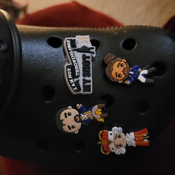 Hamilton Shoe Charm -broadway Inspired Shoe Pin Charms -theme Theatre ...