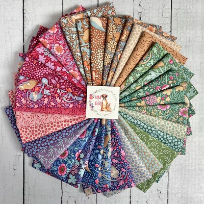 Tula Pink Designer Essentials Solids Fat Quarter Bundle Free Spirit ...