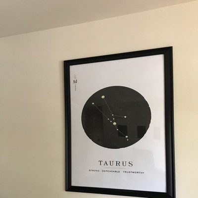 Taurus Astrology Print Digital Download - Etsy