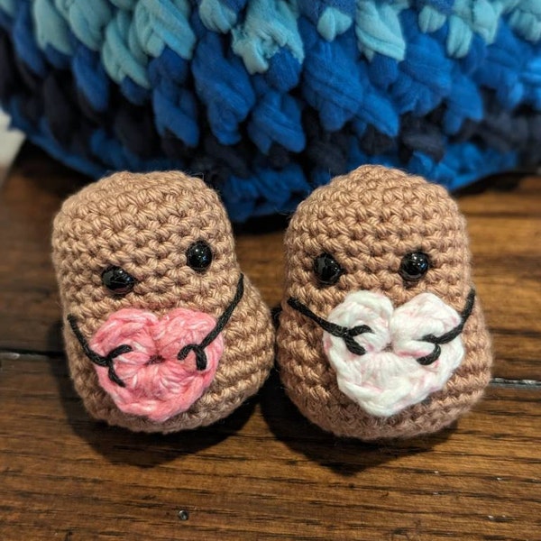 Jaycee the Emotional Support Potato Amigurumi Crochet PDF Pattern ...