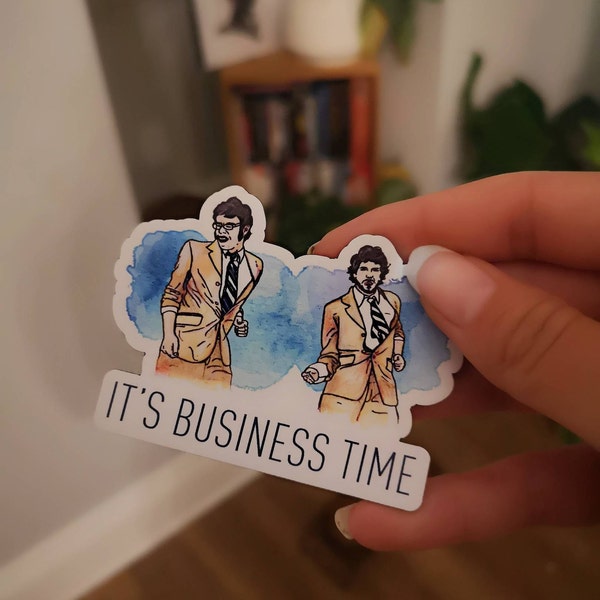 It's Business Time Sticker - Etsy