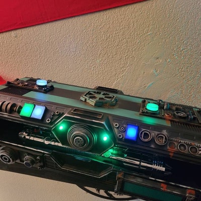 Wooden DOUBLE Lightsaber Box customizable - Etsy