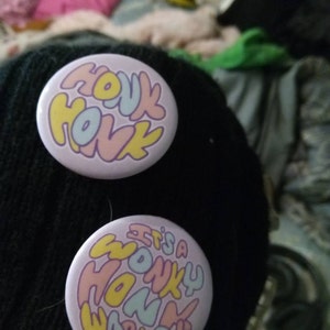 Jam Large Star Button // 2.25in Cute Colorful Button Badges - Etsy