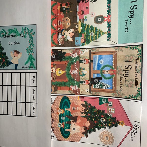 Savings Dice Board Game | Camping Adventure | Digital | Cash Envelope ...