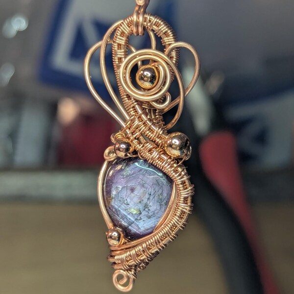 Molly Moon Pendant Tutorial. Wire Wrap Pdf Tutorial Download. Many ...