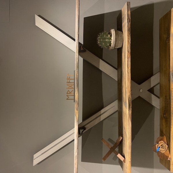 Personalized Rune Wood Sign | Norse Mythology Viking Gifts | Custom ...